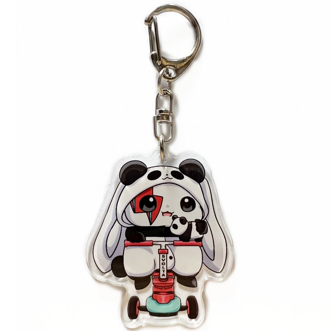 SVOLTA Kawaii Bunny Acrylic Backpack Keychain - Multiple Styles